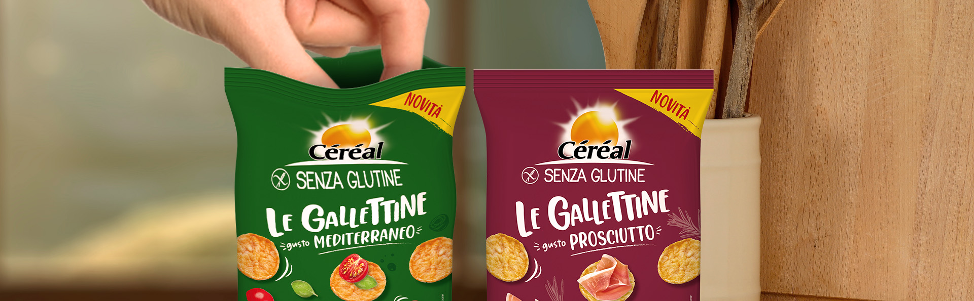 Caratteristiche Mini Gallette Senza Glutine - Novità | Céréal