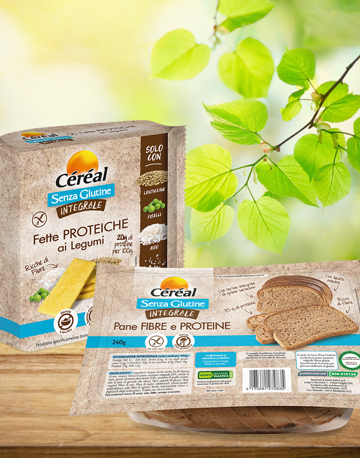 Arrivano due novità Integrali e Senza Glutine firmate Céréal!