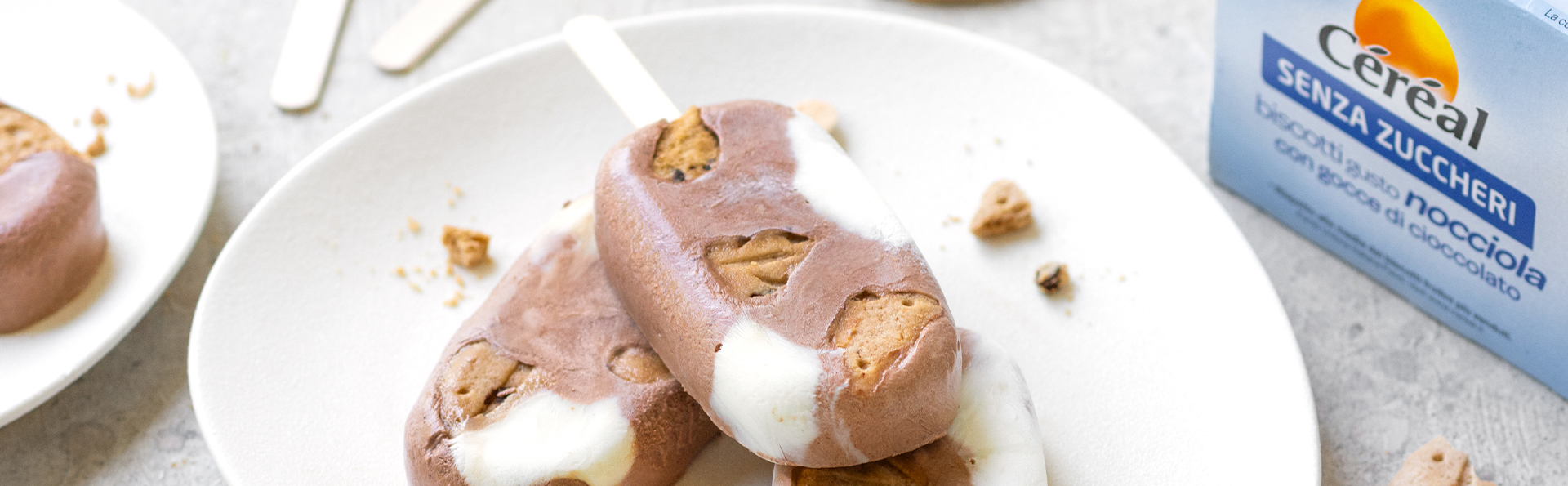 Gelato Biscotto Senza Zuccheri Aggiunti: la ricetta light | Céréal